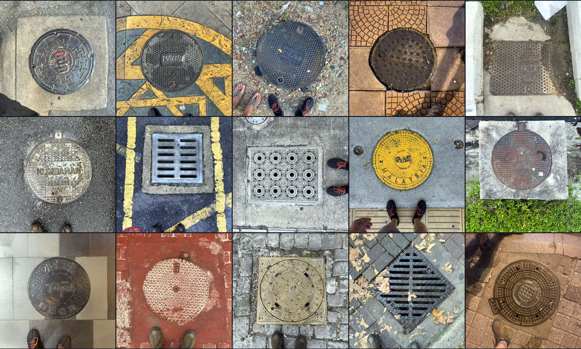 Uncovering the Beauty and History of Manhole Covers. – NOMAD SKETCHBOOK